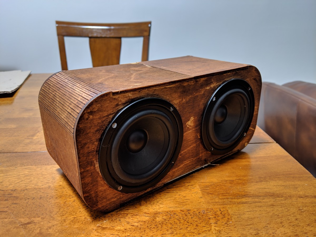 DIY Laser Cut Speaker – Andrew Amarante